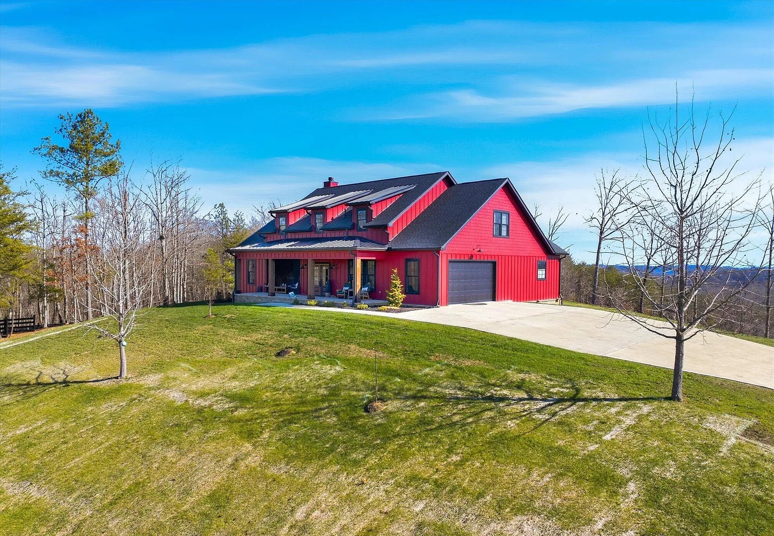 Brand-new farmhouse with two fireplaces $1,685,000 - Daily Story